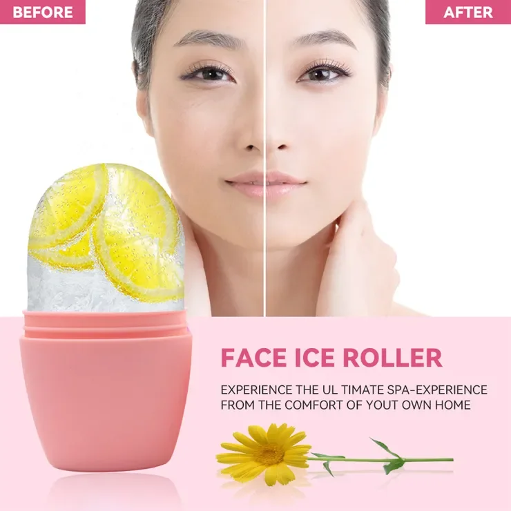 Ice Cube Face Lifting Cooling Roller Massage Ice Mold Cube Roller ...