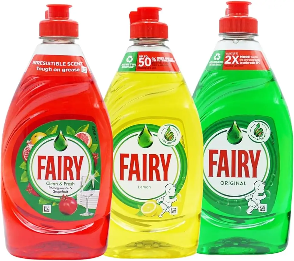 Dish Wash Detergent Fairy Liquid With All Flavours With Good Fragrance ...