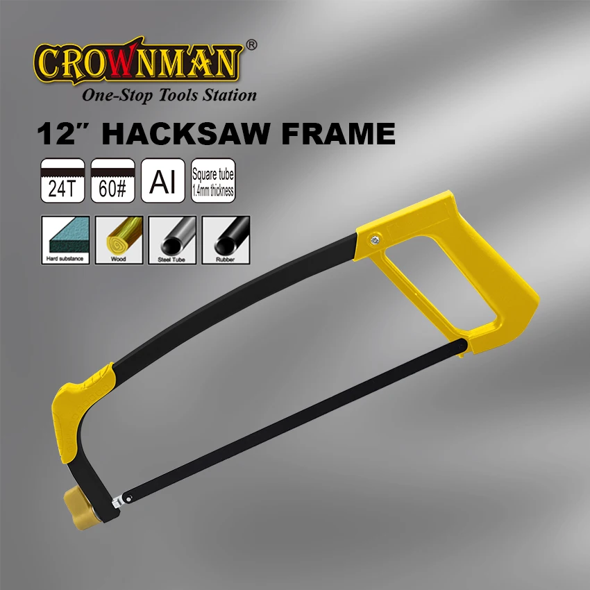 CROWNMAN Masonry & Painting Hand Tool - Adjustable Hacksaw