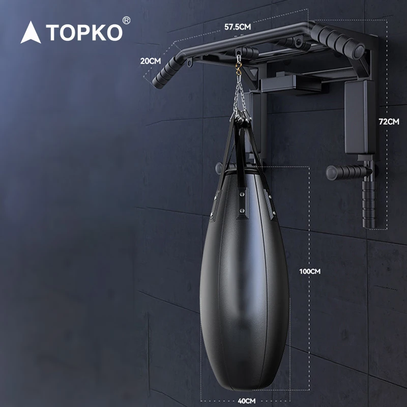 Topko Hanging Punching Bags For Men Women Home Gym Fitness Sandbag ...