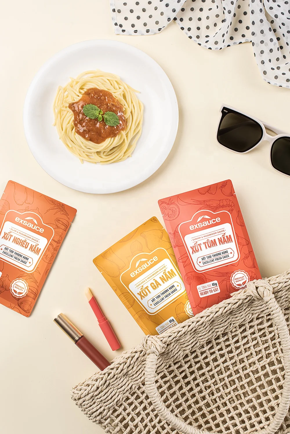 Vietnamese Flavor Seasoning Sauce Carton Shrimp &mushroom Sauce Ready ...