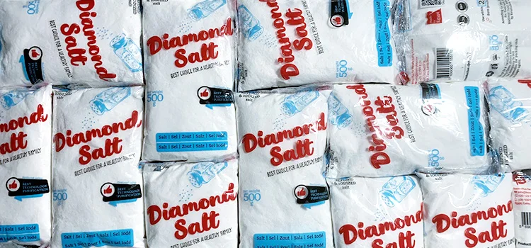 Diamond Brand 500g Pure Refined Table Salt - Low Sodium