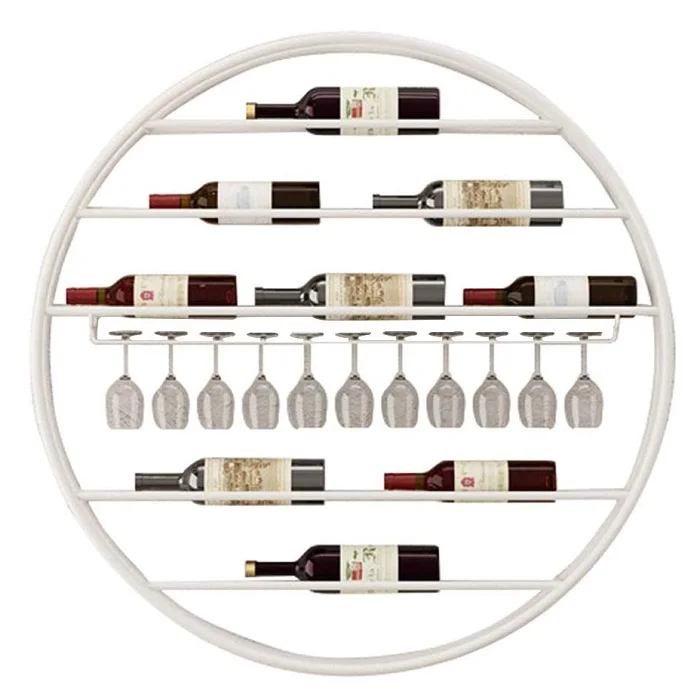 Metal Iron Wine Bottle Rack In Gold Hot Selling Stainless Steel 6 Wine ...