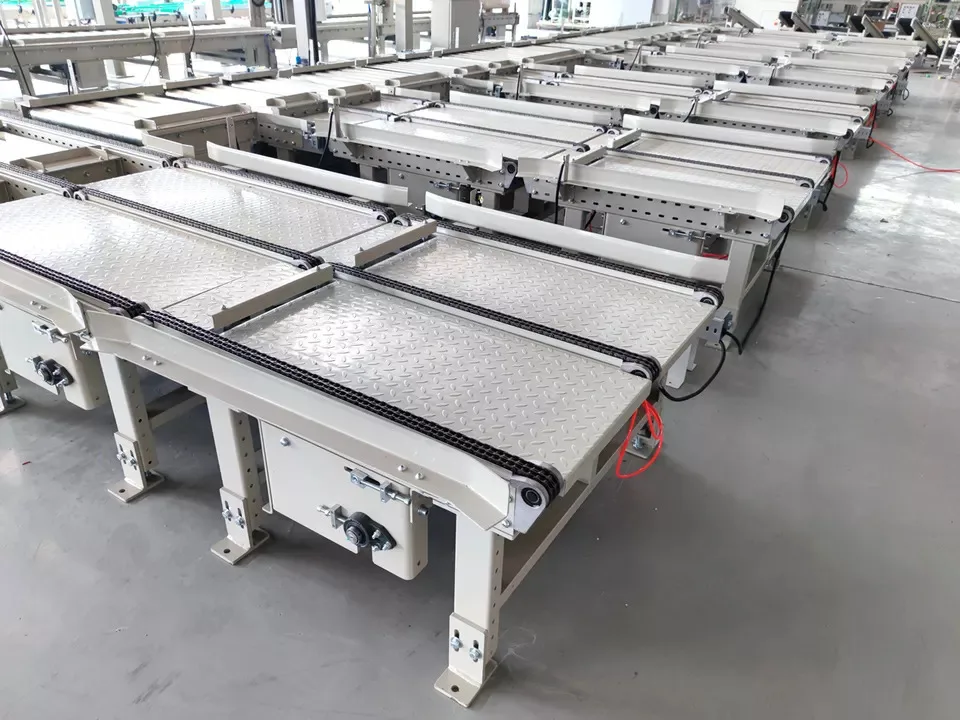Pallet Cain Roller Conveyor Turntable Conveyor Motorized Roller ...