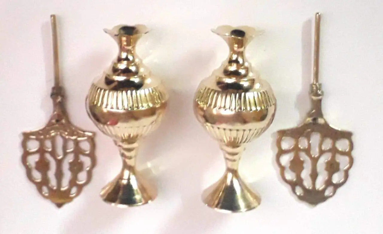 Alibaba.com: Brass Surme Dani for Surma Kajal Storing, Crafted Eyeliner ...