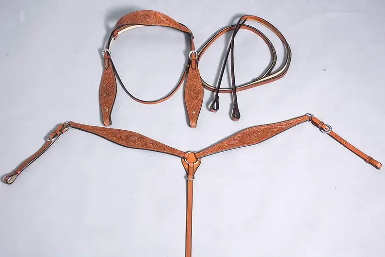 Premium Quality Western Leather Horse Saddle With Matching Horse Tack ...