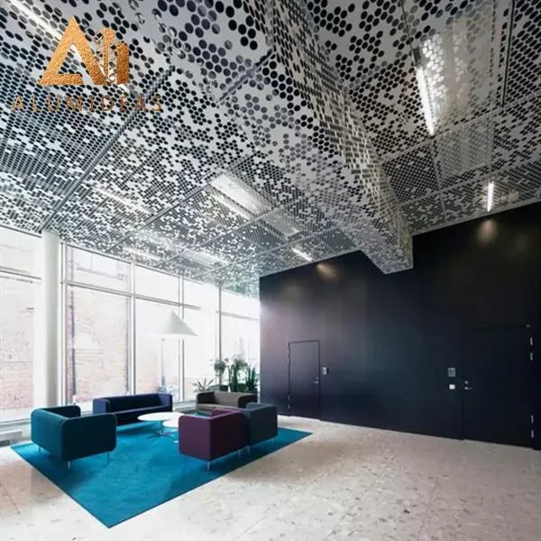 Aluminium Ceiling Crafted Decorative Aluminum Sheet Metal Ceiling ...
