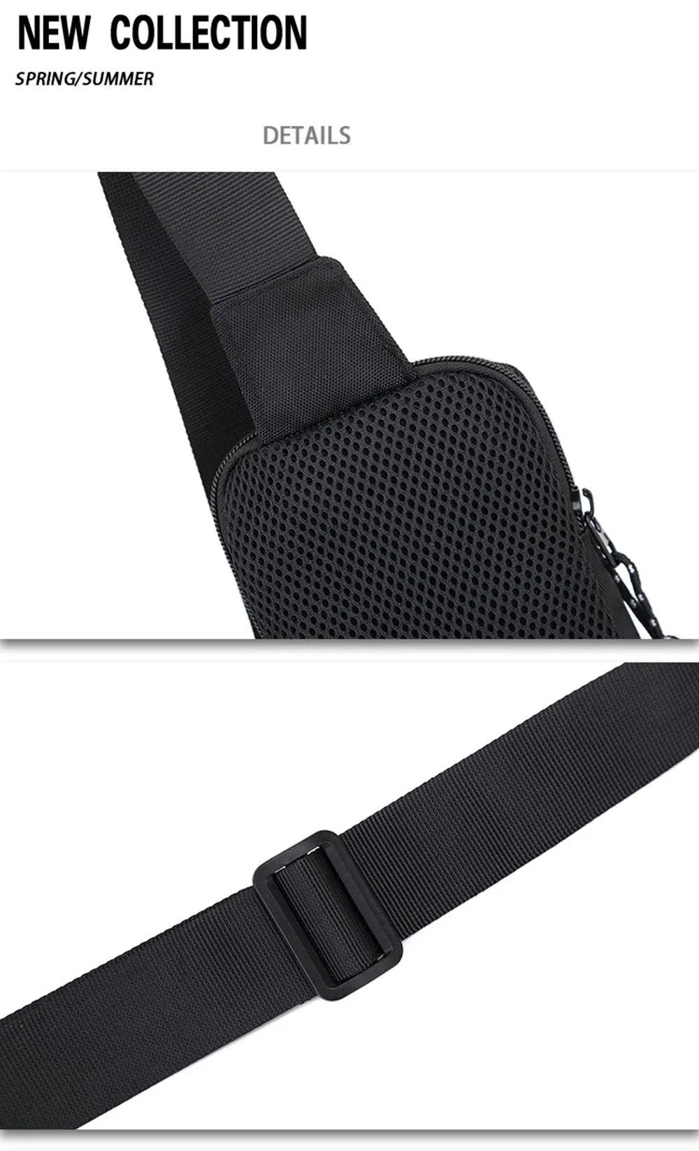 Hot Sale Cross Body Custom Chest Pack Custom Logo Sublimation Printing ...