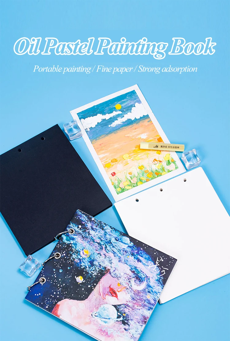 Kuelox P2401615B - Premium Oil Pastel Drawing Sketch Book