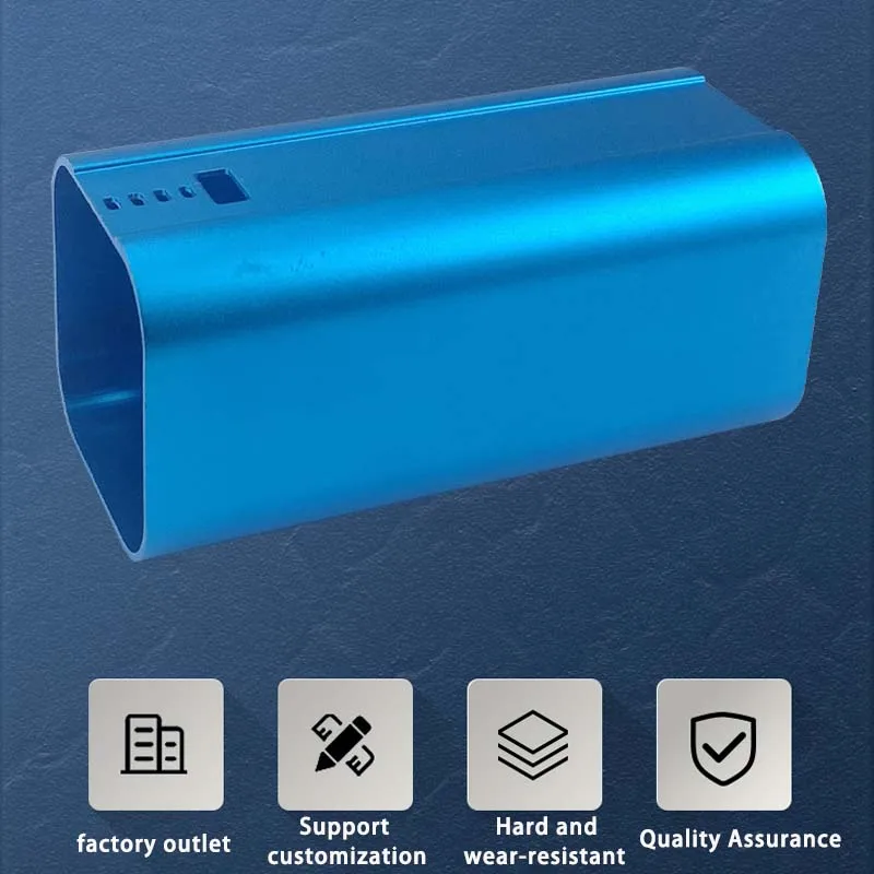 Factory Red Anodizing Aluminum Enclosure Profile Electronic Outside ...