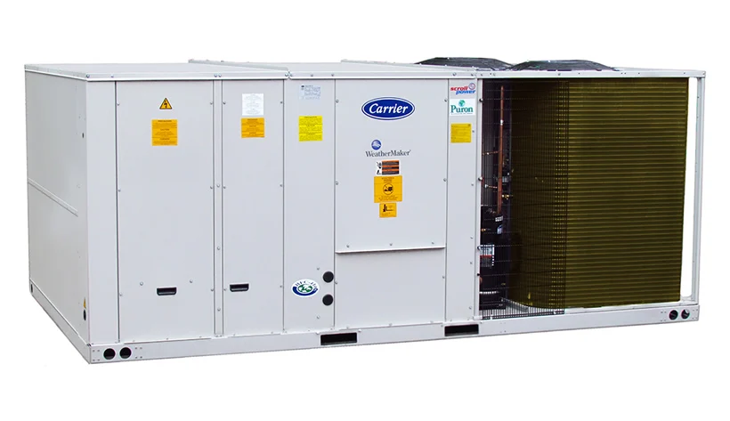 Carrier WeatherMaker 5 Ton 14 SEER Packaged Rooftop Gas Heat Electric ...