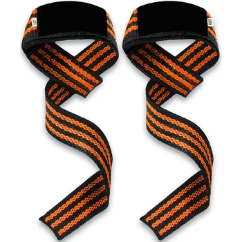 Latest Design Weightlifting Lifting Straps Anti Slip Cotton Webbing Gym ...