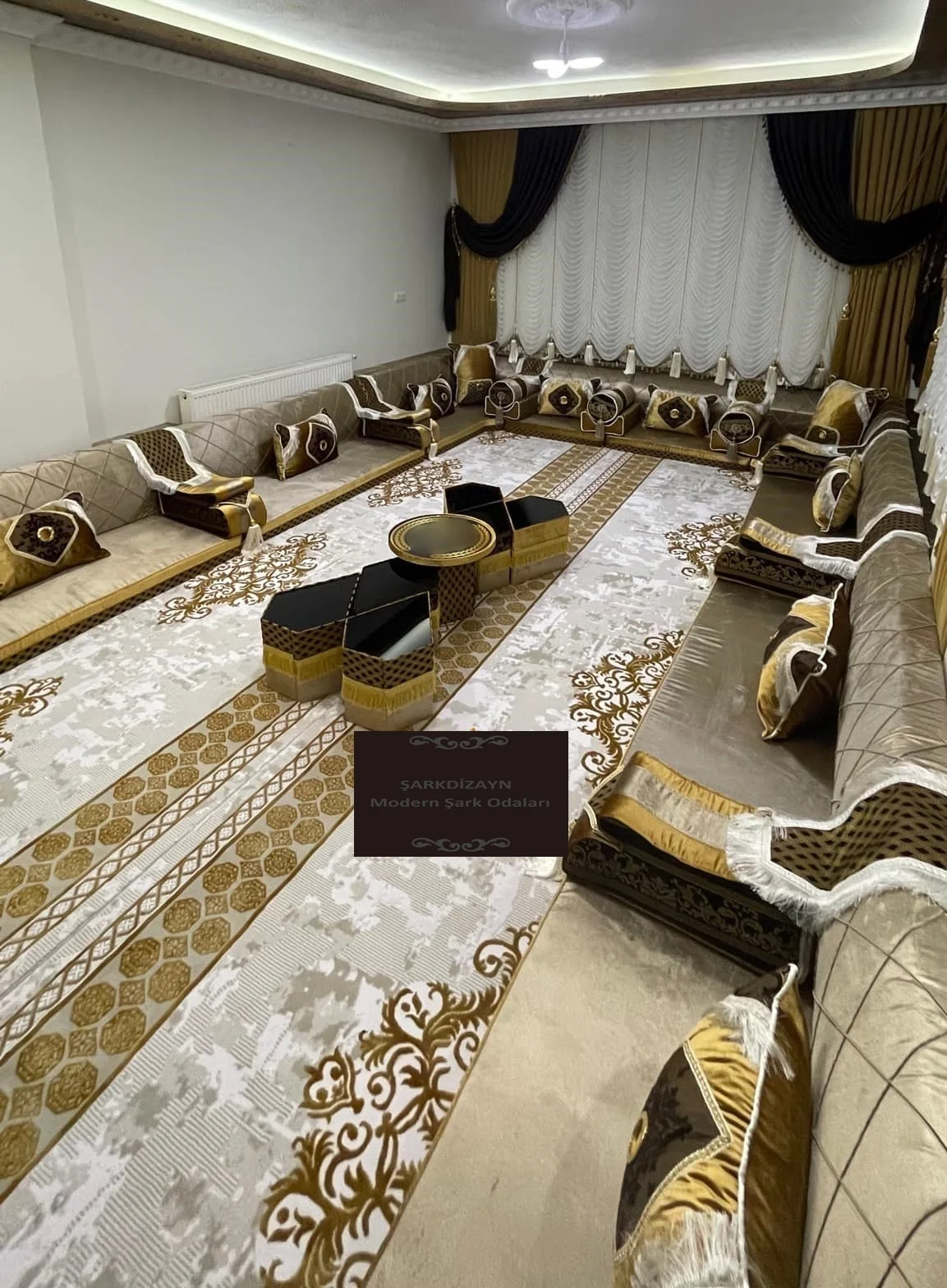 Arabic Majlis Moroccan Majlis Design | Sitting Height 40cm | Sofa ...