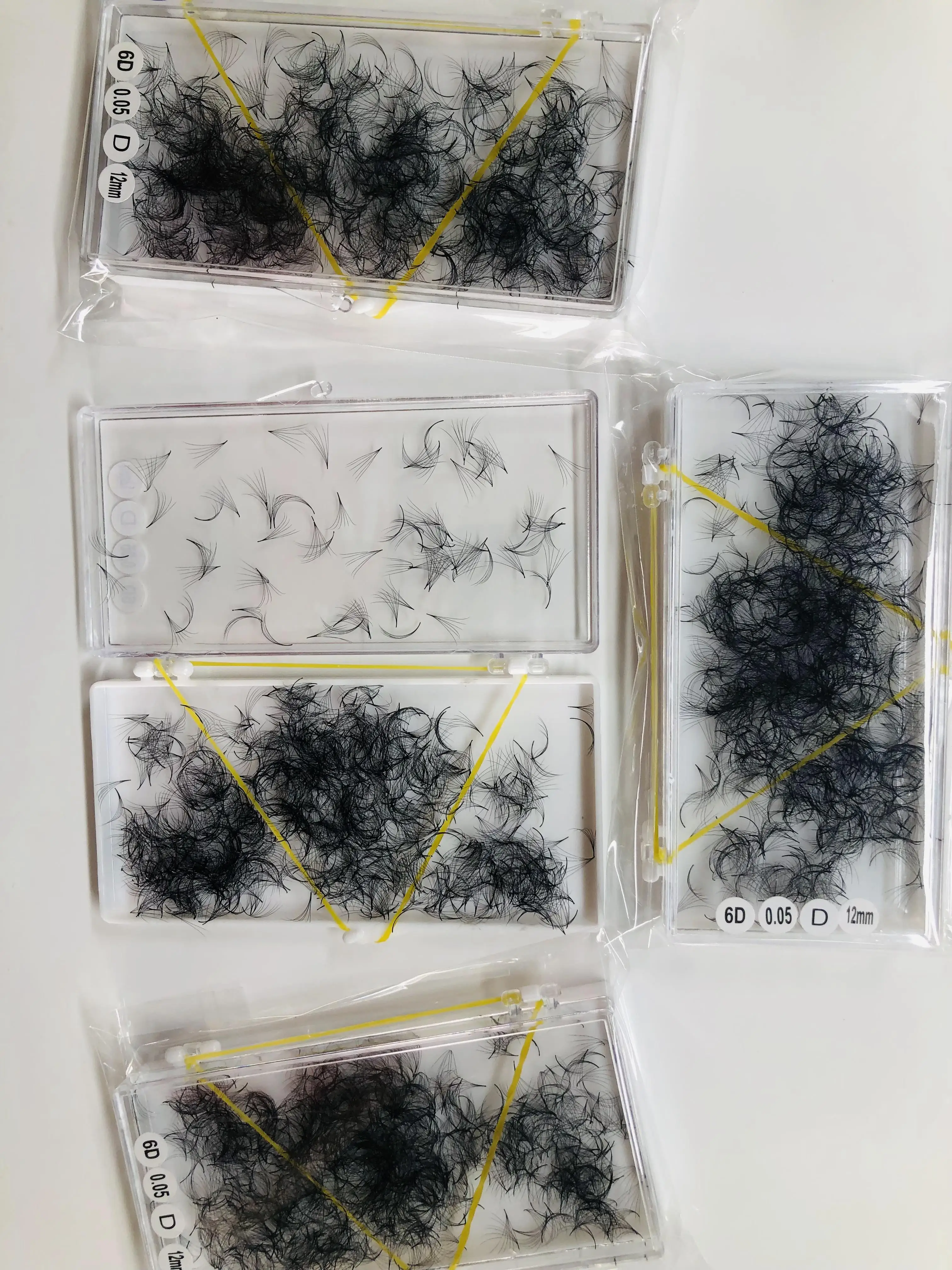 2d 3d 4d 5d 6d 10d 20d Individual Premade Pre Made Fan Volume Eyelash ...