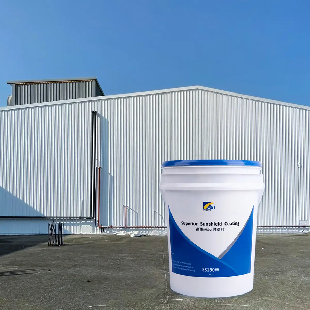 Heat Resistant Paint Elastomeric Roof Coating Reduce Heat And Uv Paint ...