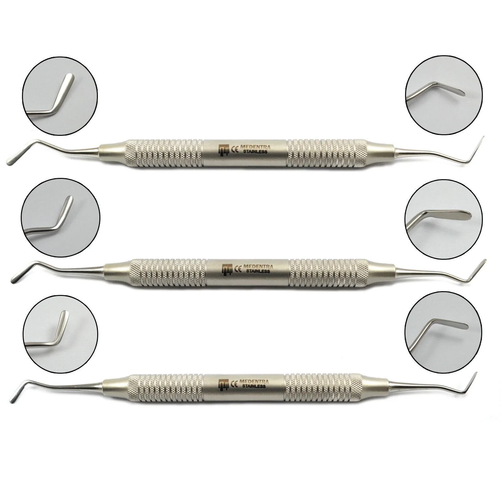 Dental Composite Flat Plastic Filling Restorative Hollow Handle Scaler ...