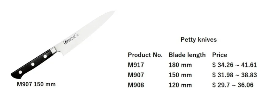 Brieto-m9 PRO Kitchen Knives - Sharp, Durable, and Versatile