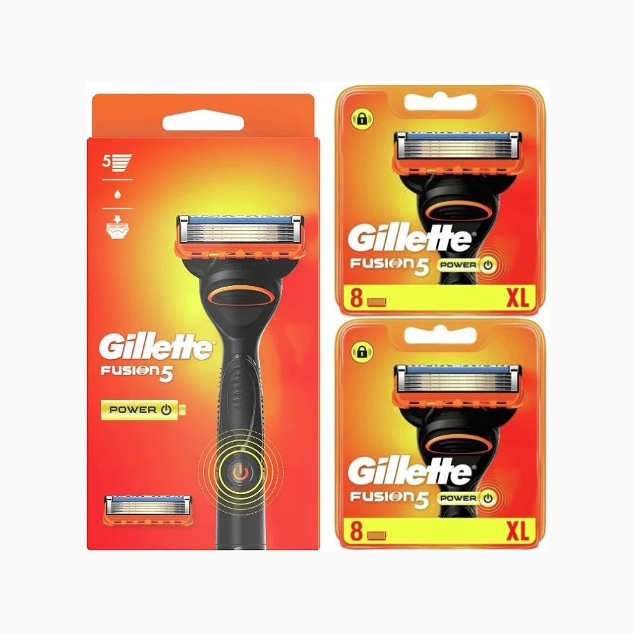 Gillette Fusion 5 And Razors Effective Before After Shaving Tool,Pack ...