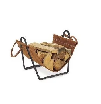 Decorative & Aesthetic Metal Log Holder For House Garden Metal Firewood ...