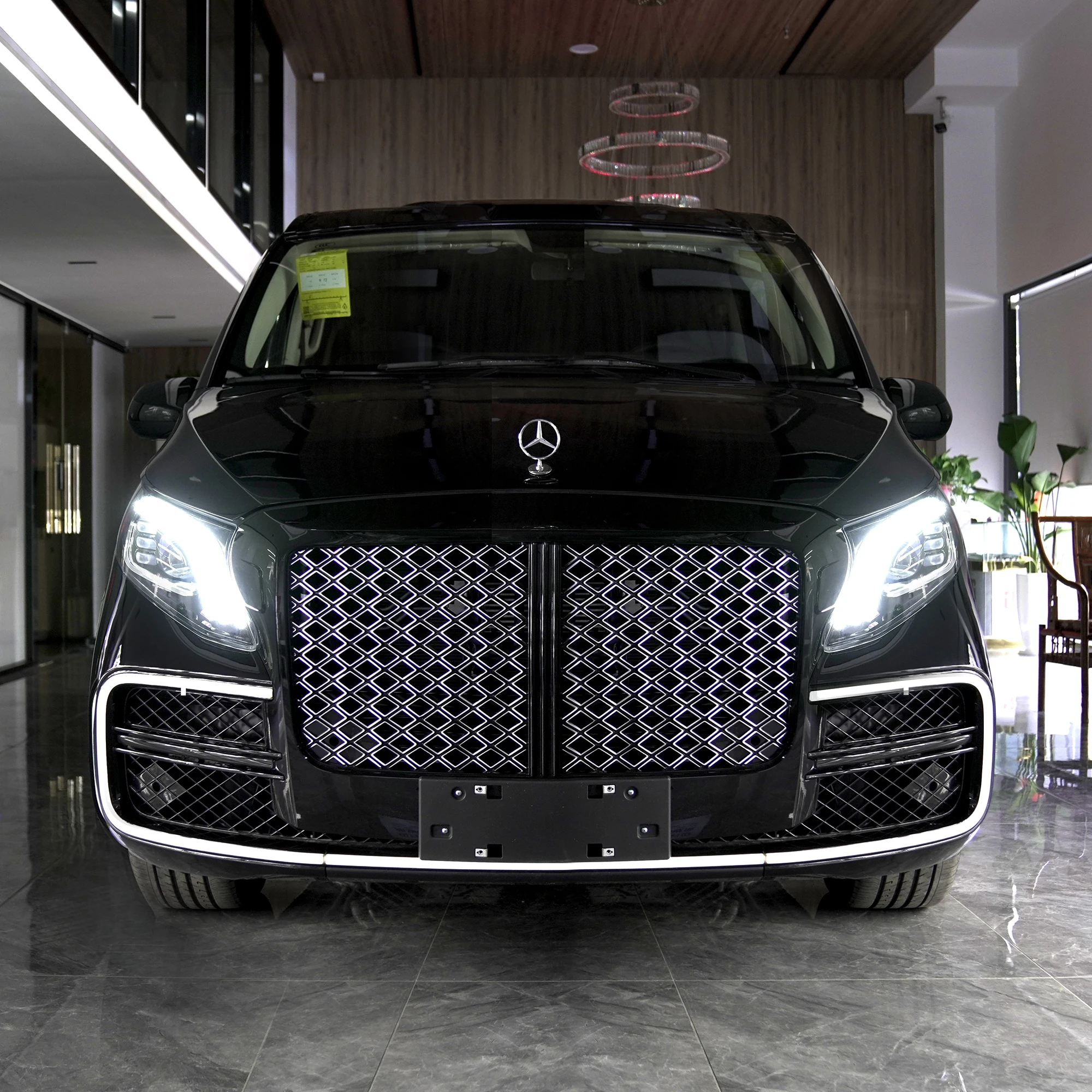 Vito 2024 Bumper Bodykit Mercy Mercedes W639 Facelift Vito for V Class ...