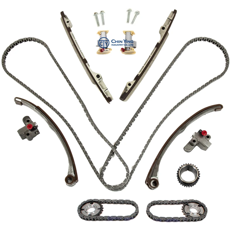路虎LR3揽胜LS范登XF 3.9L 4.0L 4.2L 4.4l AJ82289 C2A1456 C2A1497 AJ82290 AJ82289 C2A1512的正时链条套件 ...