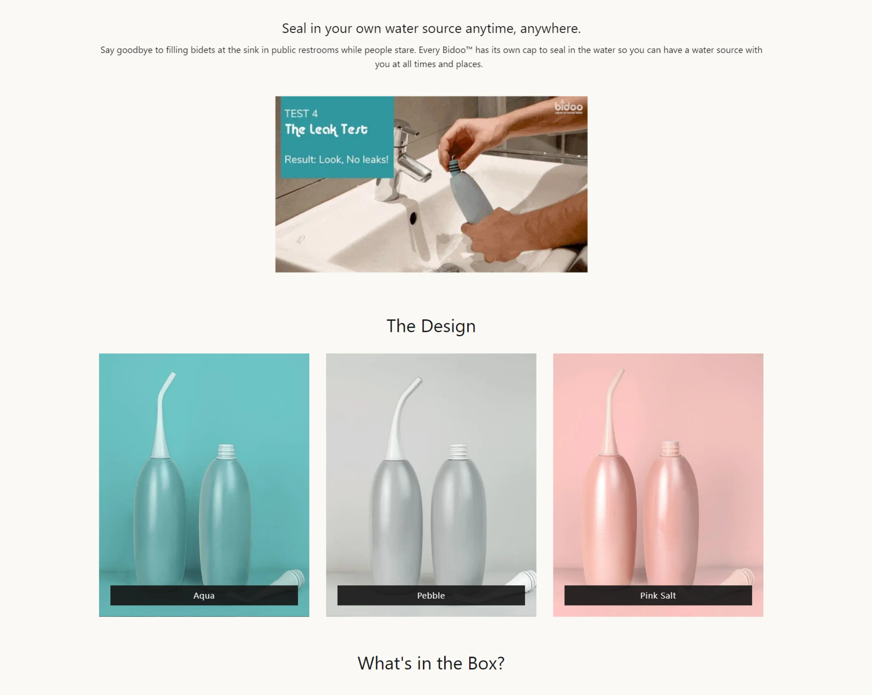 Personal Hygiene Vertical Aqua Pebble Pink Scandinavian Leisure ...