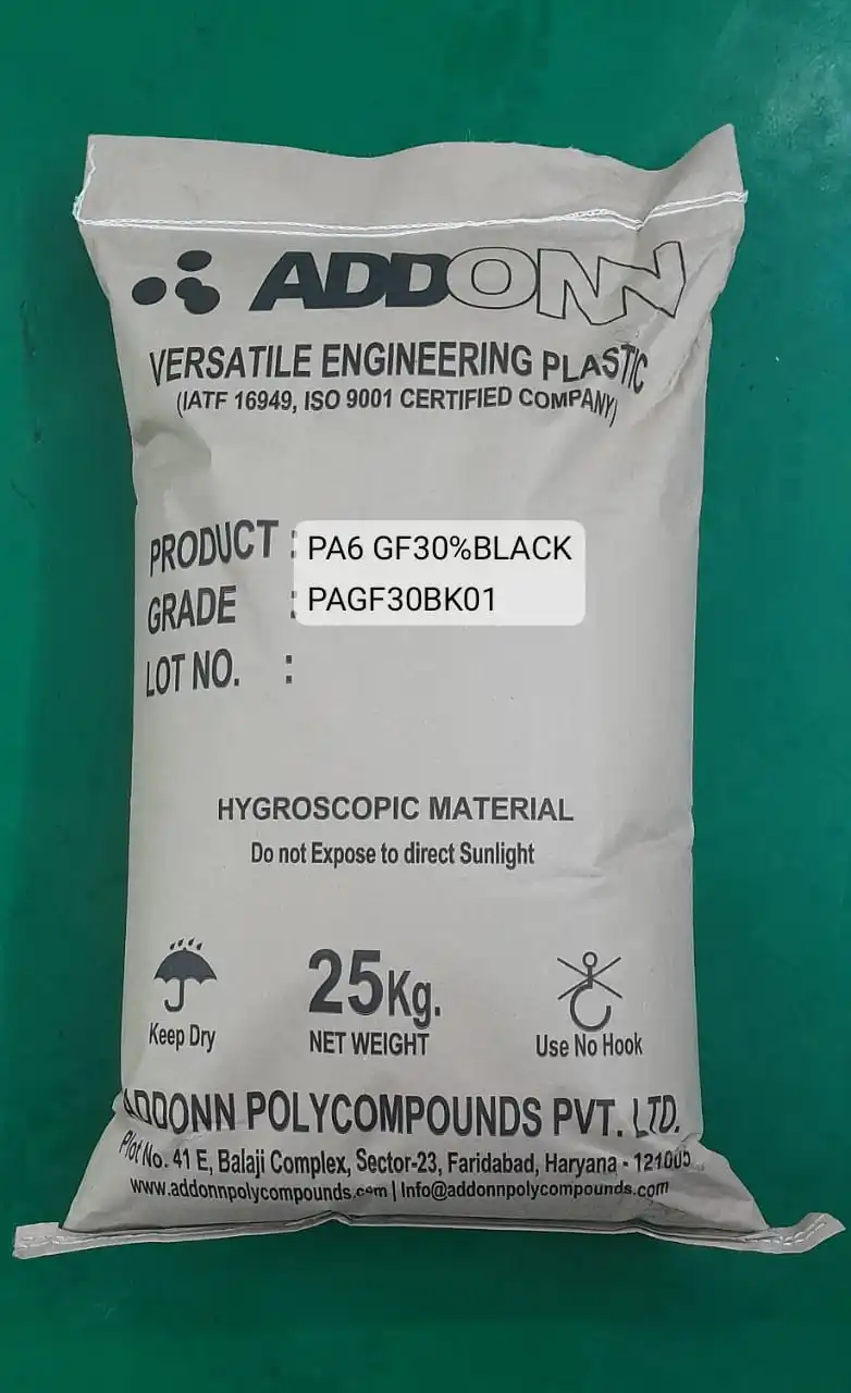 Reprocessed Polyamide 6 Nylon 6 Pa6 Plastic Raw Materials Pa 6 Glass ...