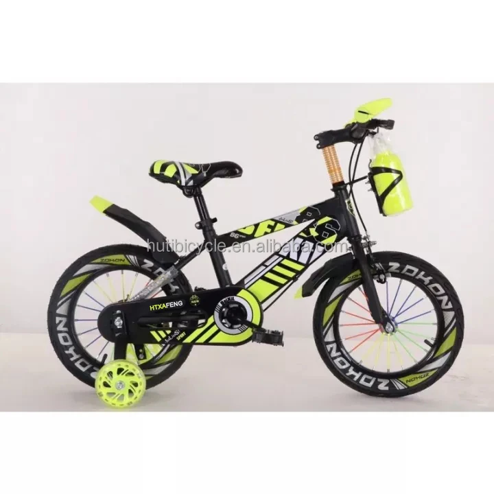 Kids Bicycle - 12 Inch Riding Bike with Training Wheels
