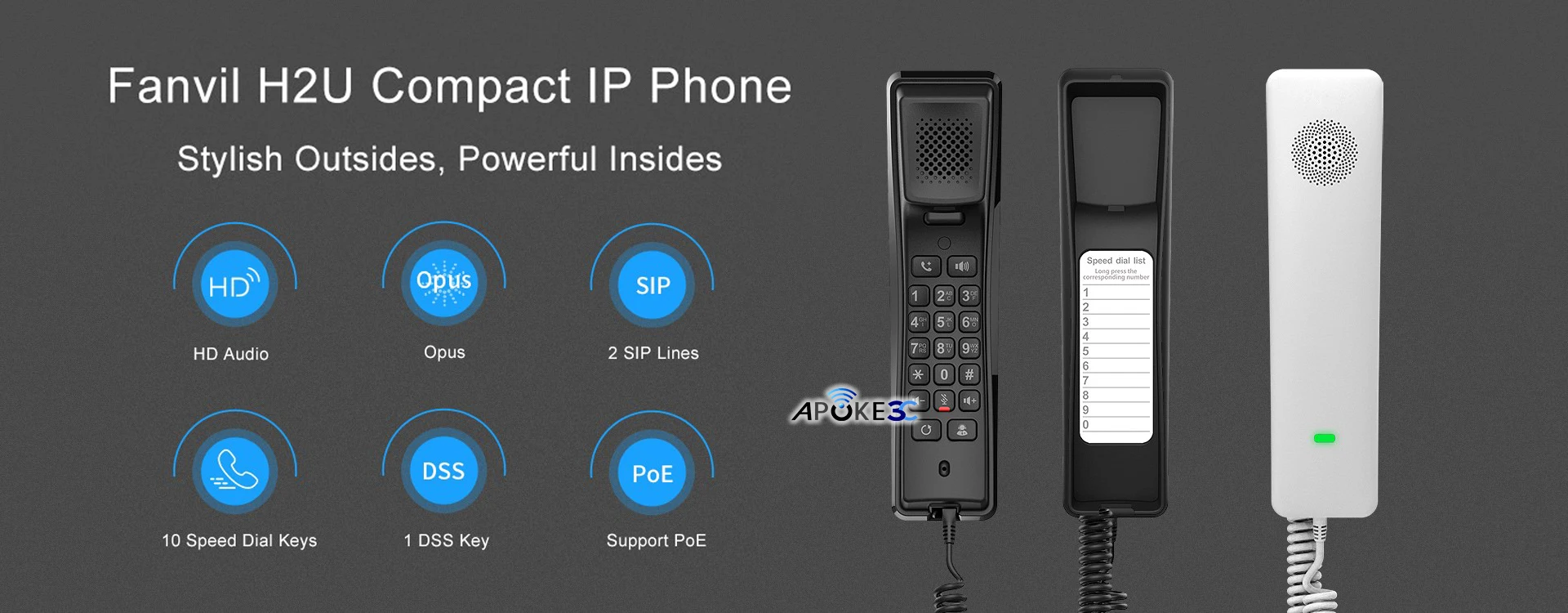 Fanvil I12 Sip Audio Intercom Ip65 Waterproof And Dustproof Sip Video ...