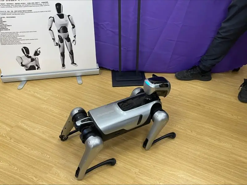 Advanced AI Robotic Dog Smart Perfect for Tech Lovers Families ...