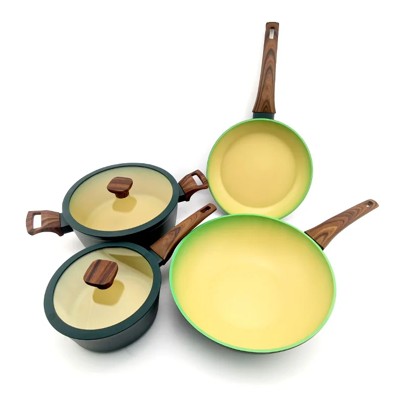 Aluminum Granite Nonstick Cookware Sets 3 4 5 9 12 13 14 15 16 17 18 21 ...