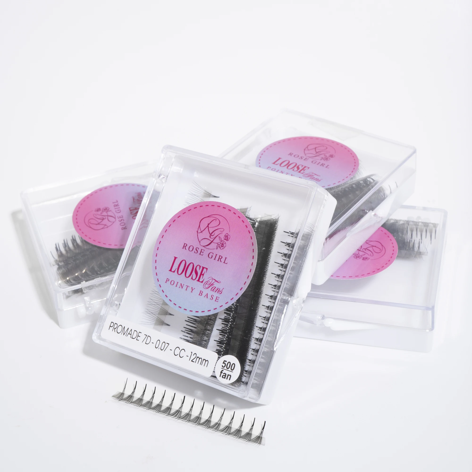 Wholesale 10d Narrow Fans Super Mink Pre Made Volume Lashes Long Stem ...