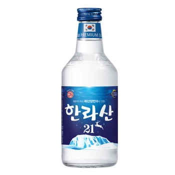 Korean Food Alcoholic Drink Liquor Soju Hallasan 21 Alcohol Degree ...