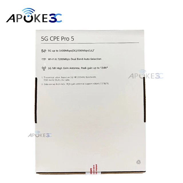 후아 웨이 5g Cpe Pro 5 H158-381 N1/n3/n5/n7/n8/n20/n28/n38/n40/n41/n75/n77 ...