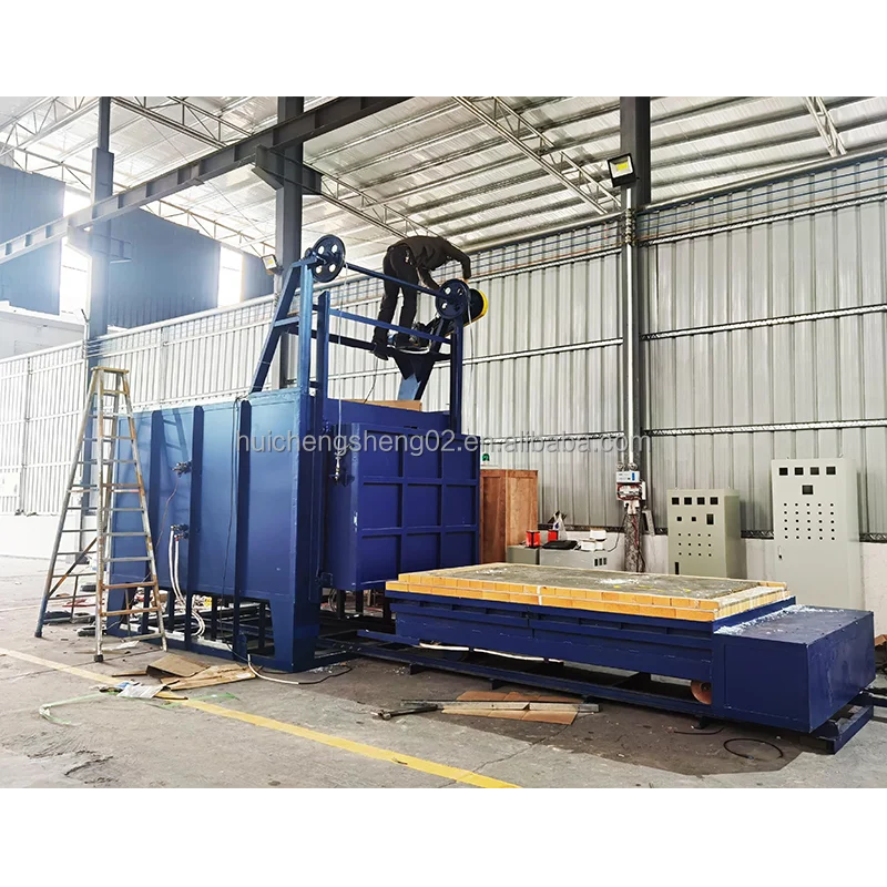 Electric Trolley Type Car Bottom Bogie Hearth Type Bright Annealing ...