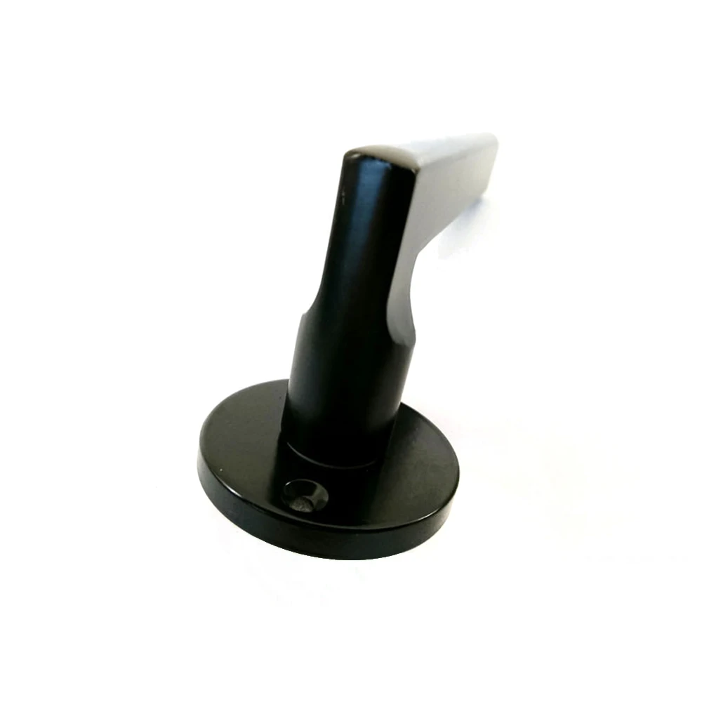 Aluminum Lever Handle with Escutcheon - Spring Loaded