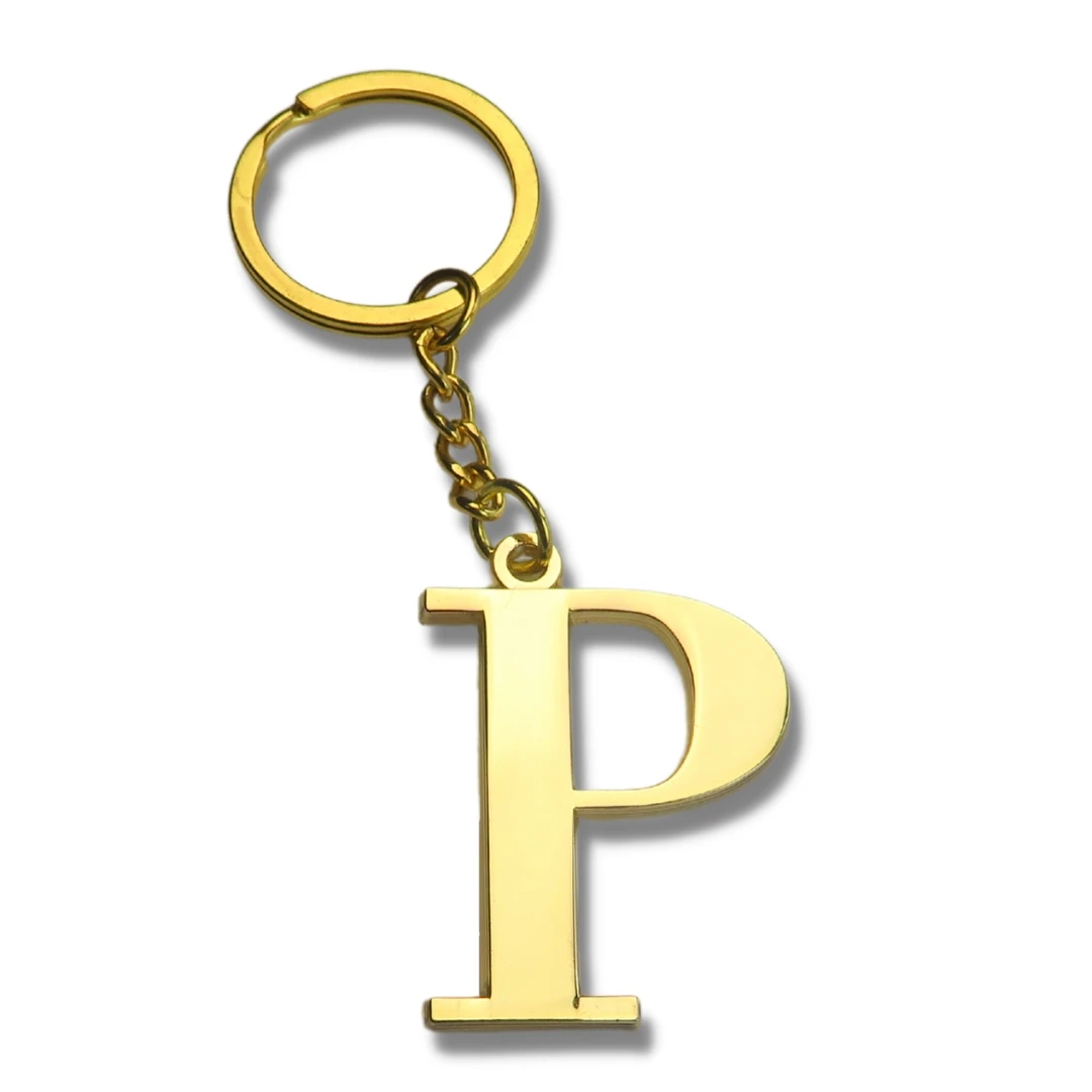 Open Design English Alphabet Letter Keychain Initial - Buy Letter ...