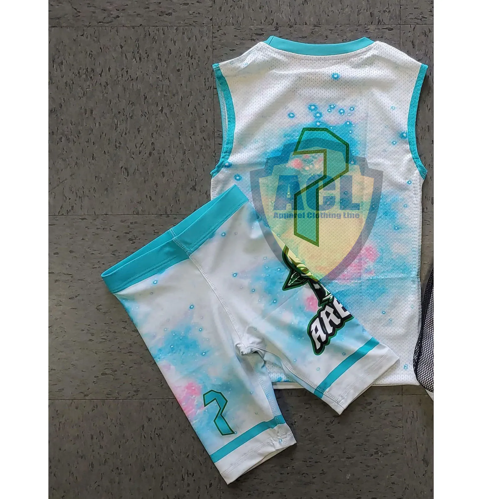 Custom Team Logo & Numbers Sublimated 7v7 Football Uniform in Best ...