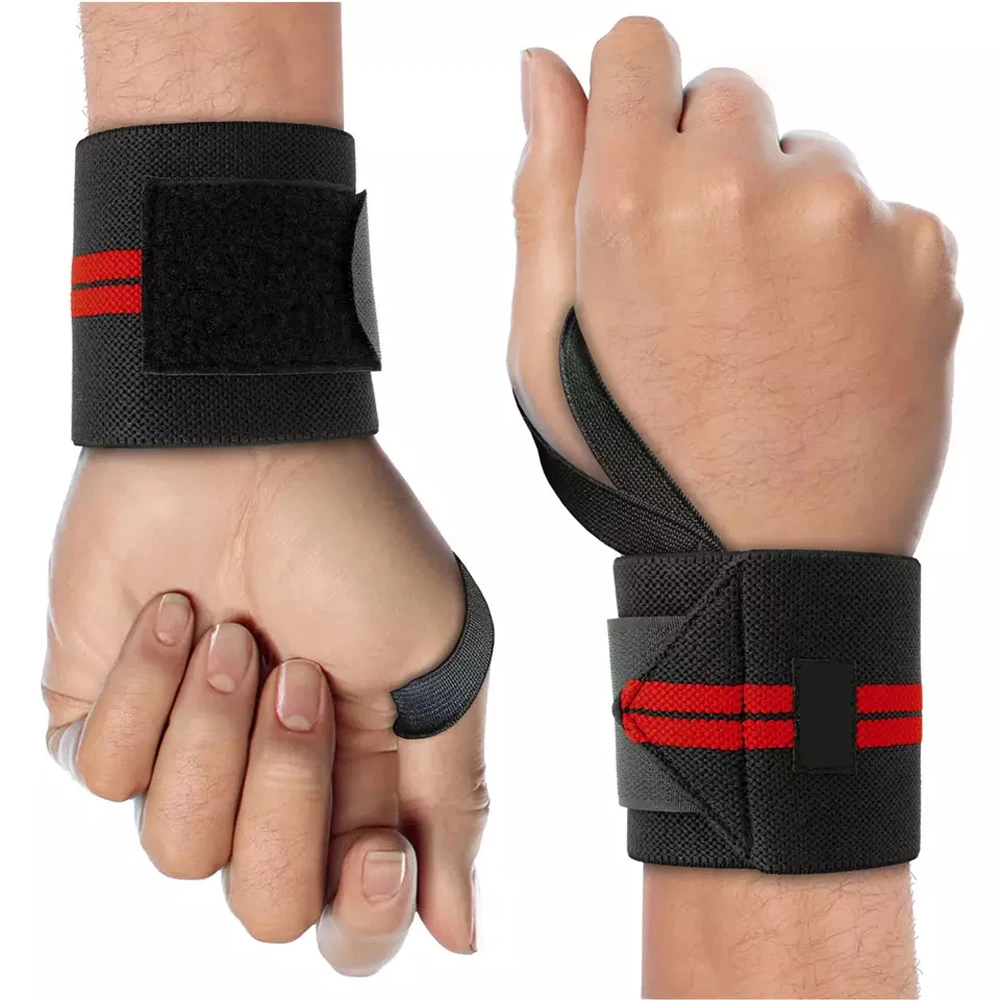 Bodybuilding Pull Up Weightlifting Power Gym Wrist Wrap Hot Selling Gym ...