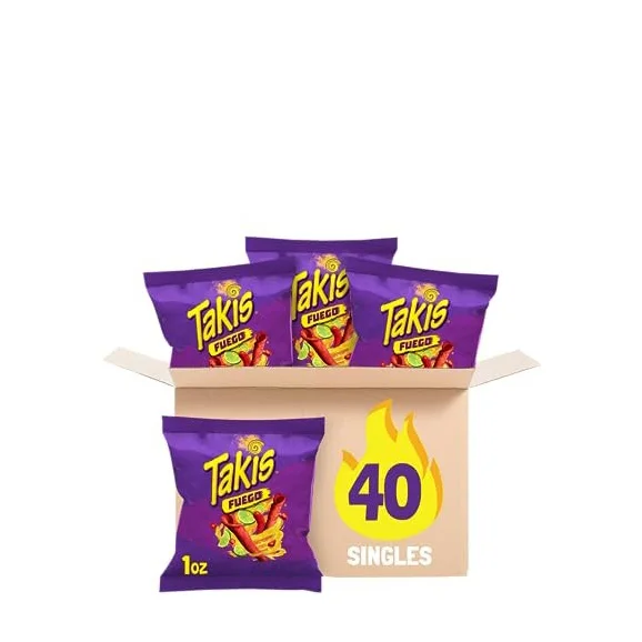 Takis Rolled Tortilla Chips / Takis Fuego Snack / Takis Blue Heat - Buy ...