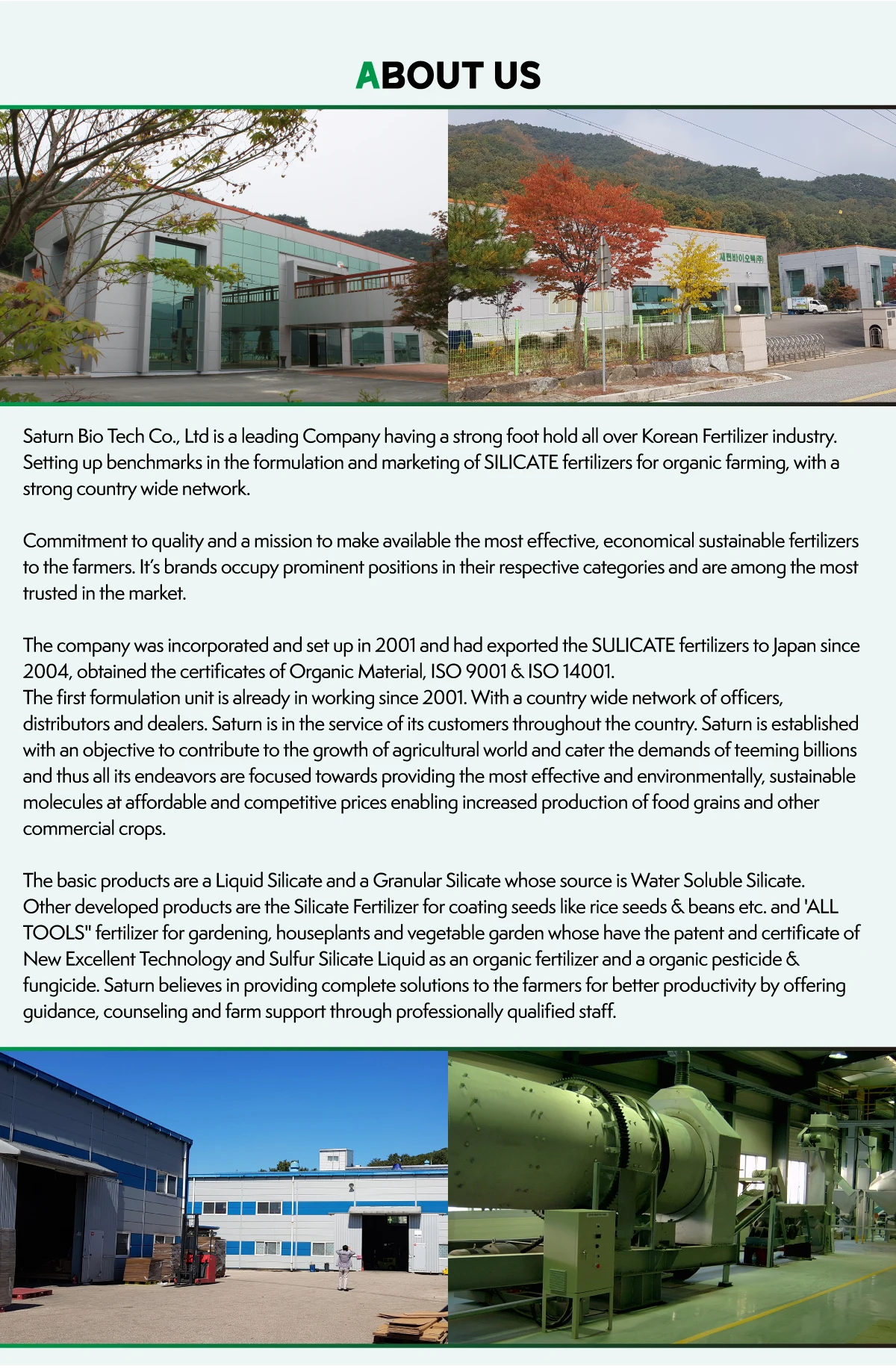 Liquid Silicate Fertilizer For Reducing Soil Compaction And Foliage ...