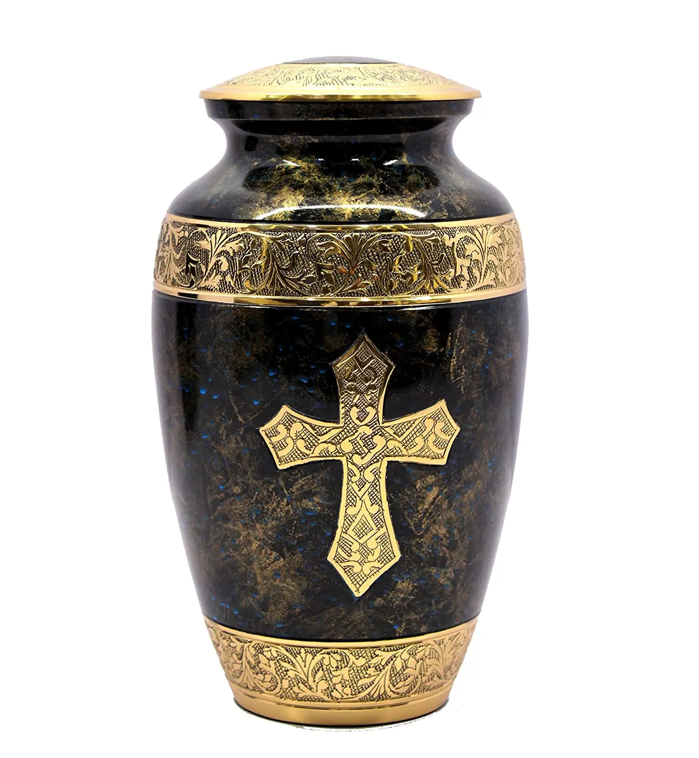 Indian Manufactured Dual Toned Marble Cremation Urns For Human Ashes ...