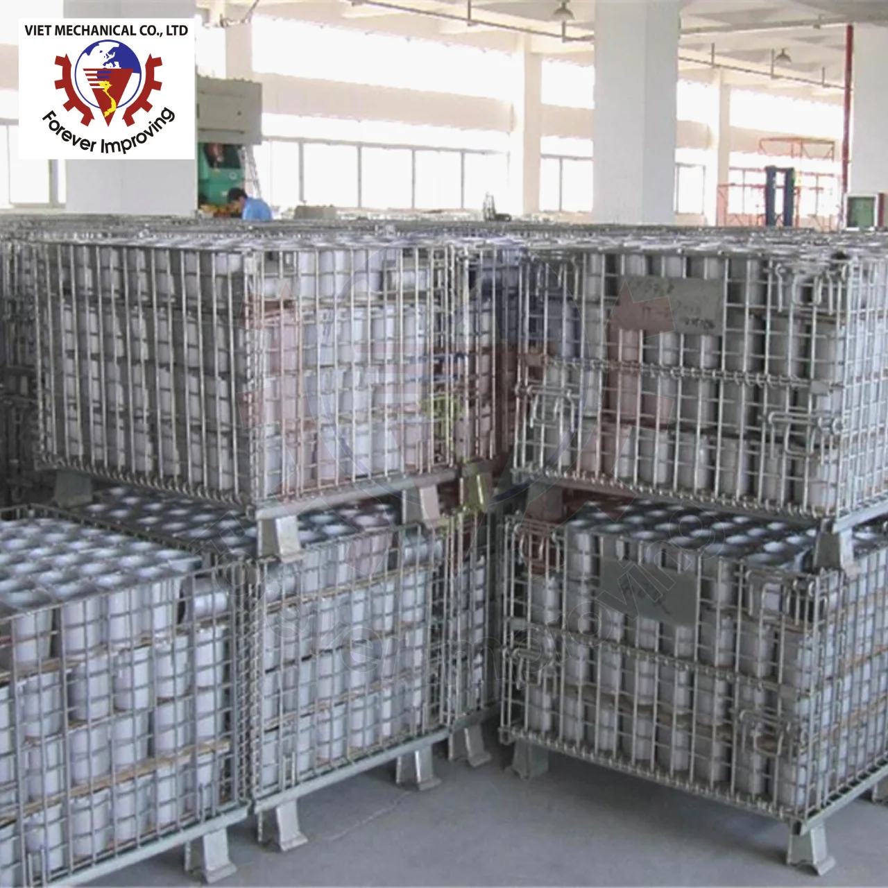 Hot Sale Metal Mesh Bulk Container High Quality Large Capacity ...