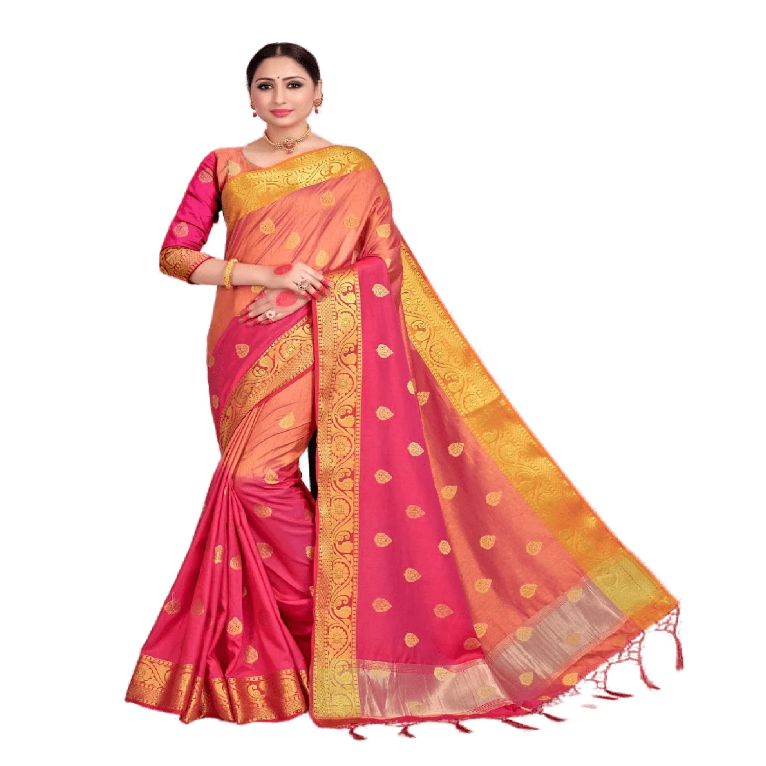 Alibaba.com: R & D Exports Latest Designer Pure Silk Weaving Sarees ...
