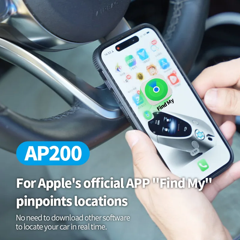 Mini GPS Tracker - Smart Car Kit for Apple Find My Car Locator