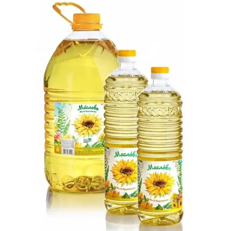 Natural 100% Pure Sunflower Oil 8001-21-6 High Quality Bottles 1l 2l 3l ...