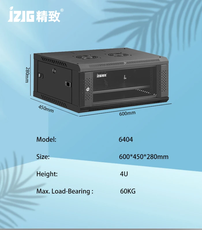 19" Network Server Rack 4 U Indoor Server Cabinet Wall Mounted Network Cabinet - Buy 4u 6u 9u ...