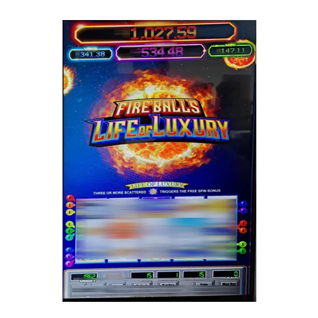 Lol Fireball New Vertical Game Board Machine Fire Ball Life Of Luxury ...