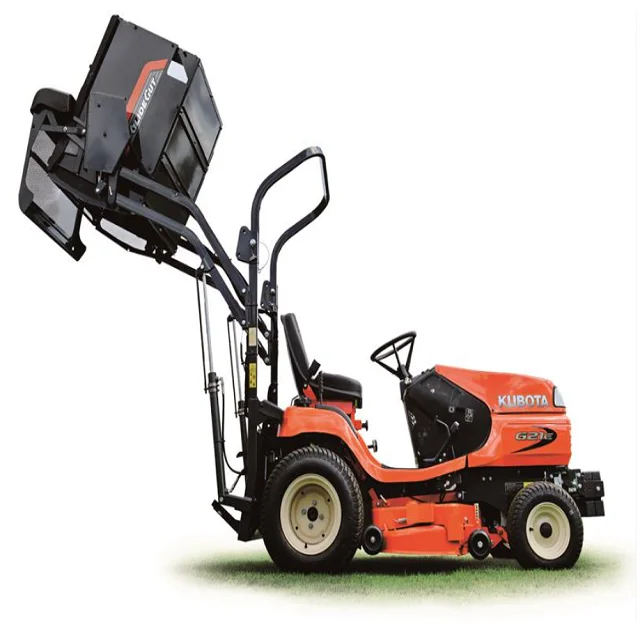 Kubota 4x4 Tractor Garden Lawn Tractor Mower With Grass Catcher ...