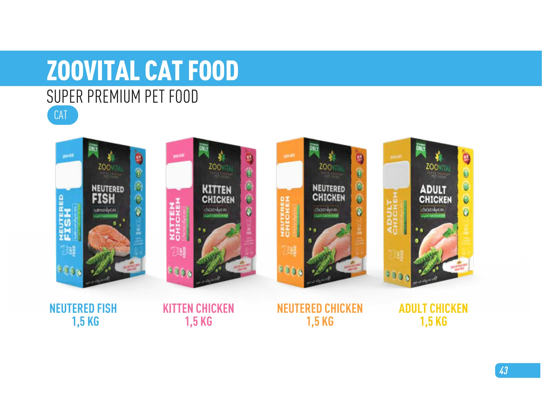 High Quality Cardboard Box Fresh Meat Pet Food For Neutered Cat Chicken ...